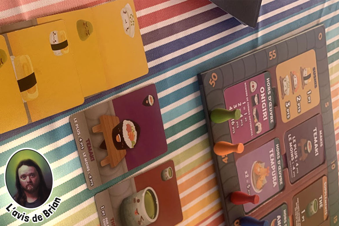 Sushi go party - L'Encéphalovore